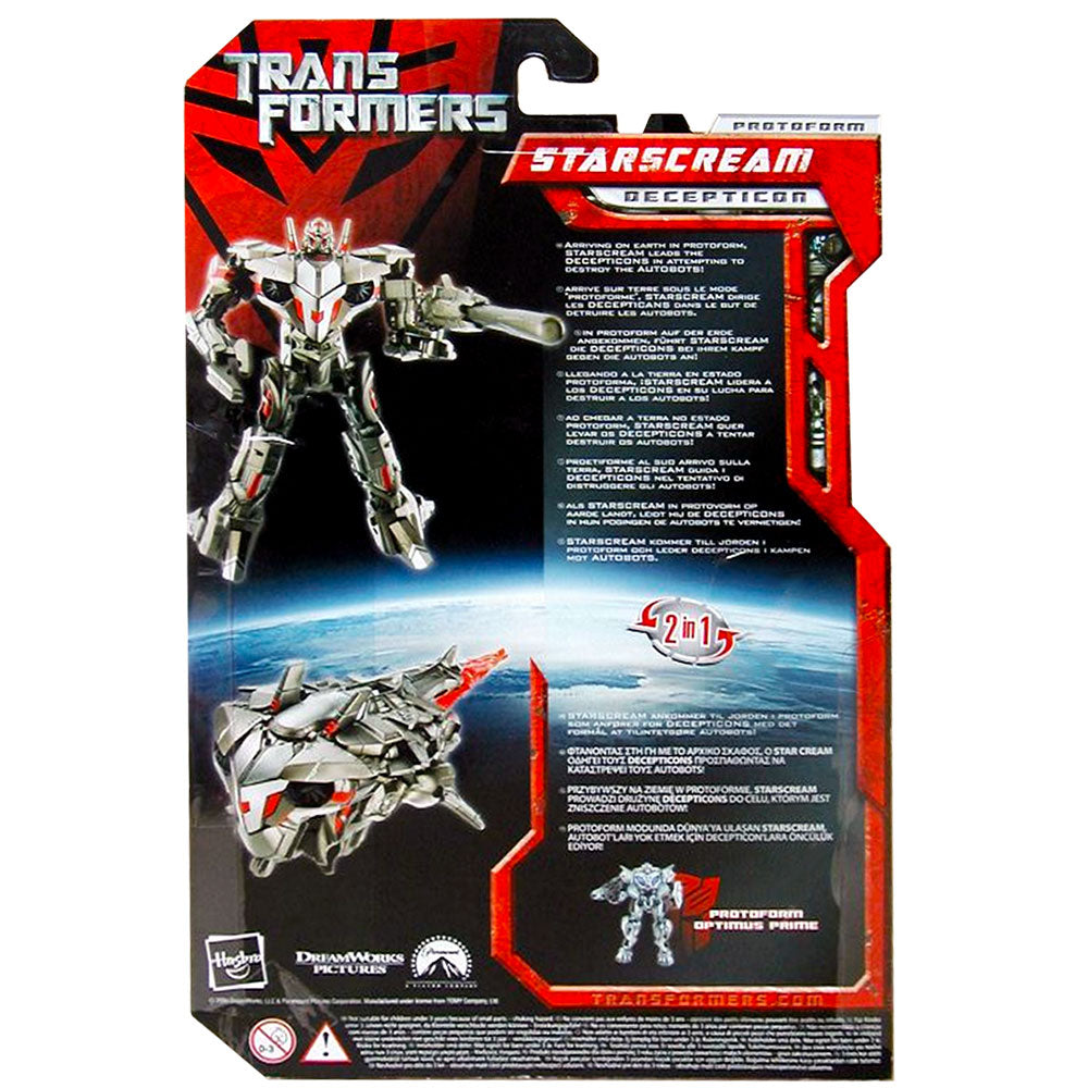 Transformers Movie Preview Protoform Starscream Deluxe Toy UK Variant ...
