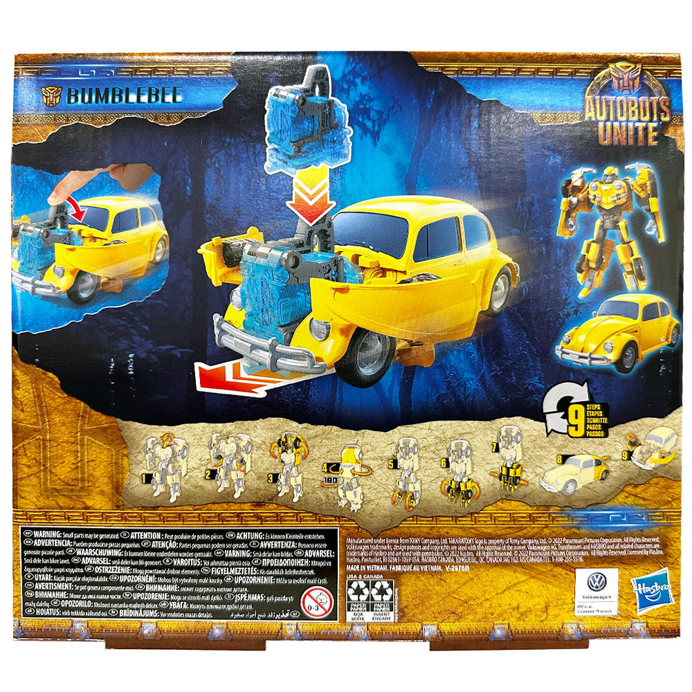 Transformers Rise of the Beasts Autobots Unite VW Bumblebee Nitro Toy ...