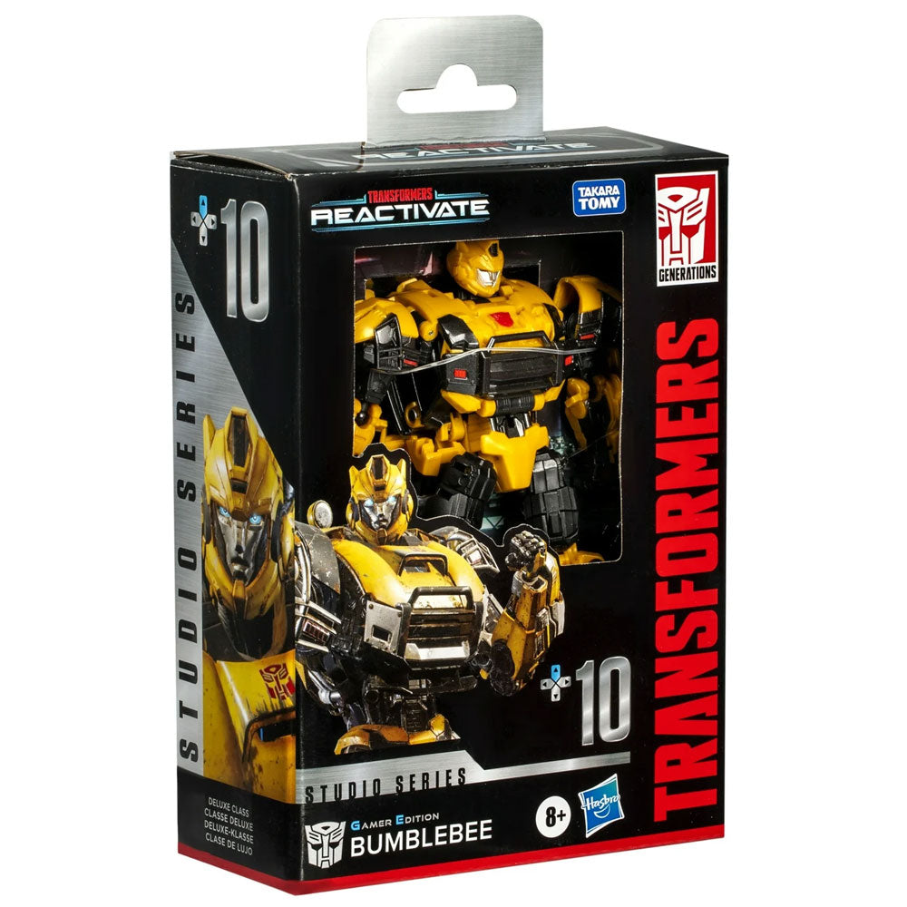 Transformers Studio Series +10 Gamer Edition Bumblebee Reactivate Toy ...