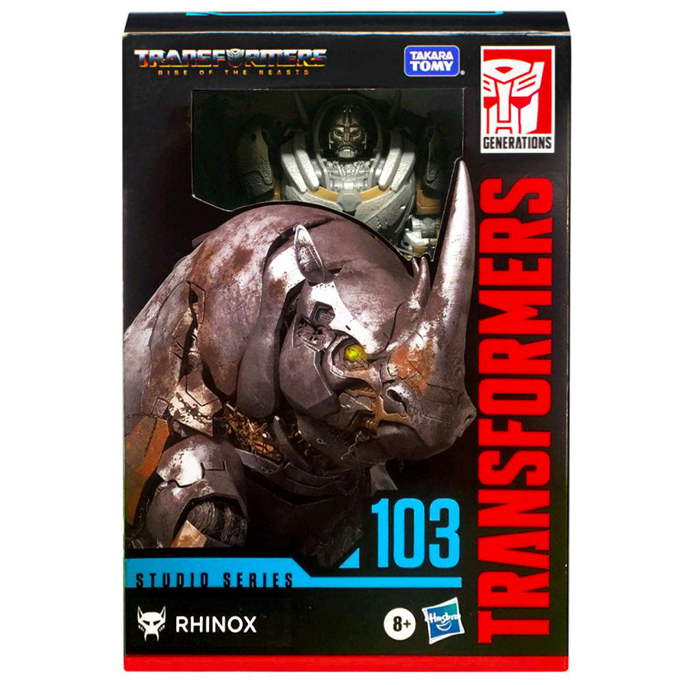 Transformers Studio Series 103 Rhinox Rise of the Beasts Voyager Toy – Collecticon Toys