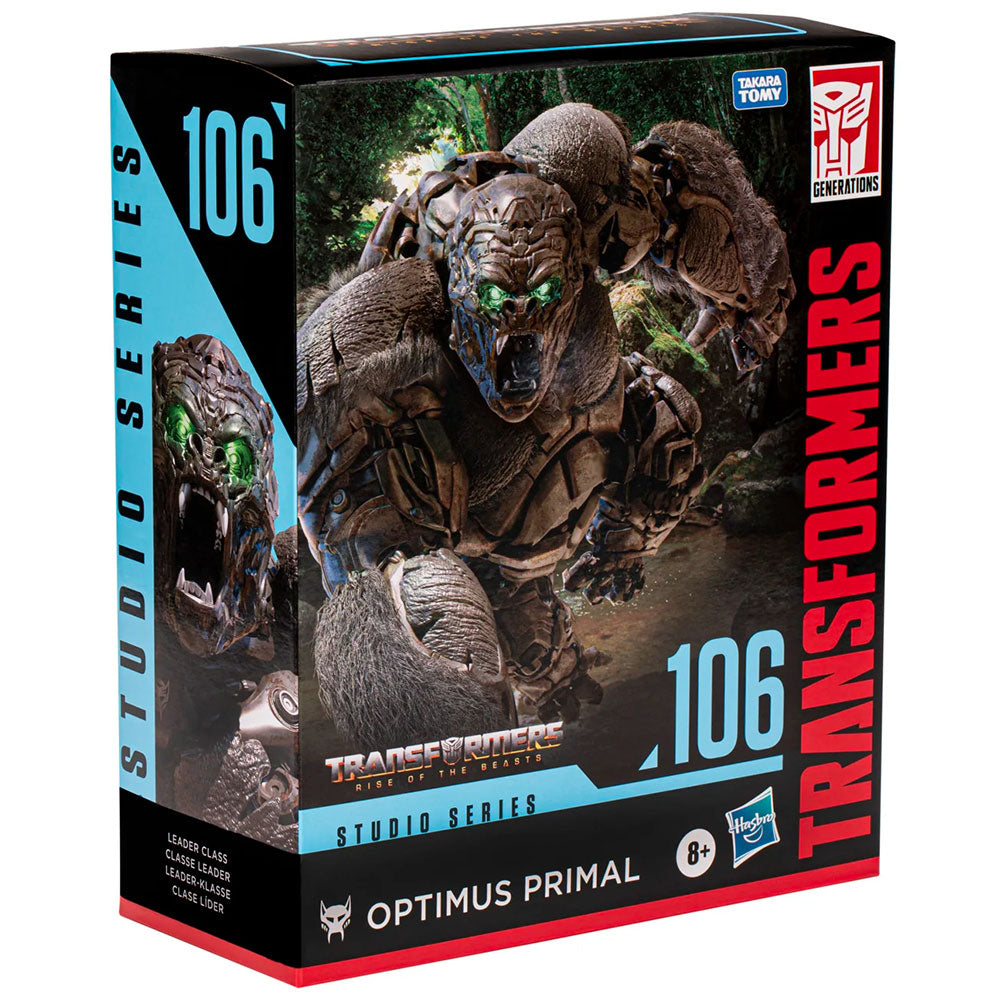 Transformers Studio Series 106 Optimus Primal ROTB Leader Beast Toy ...