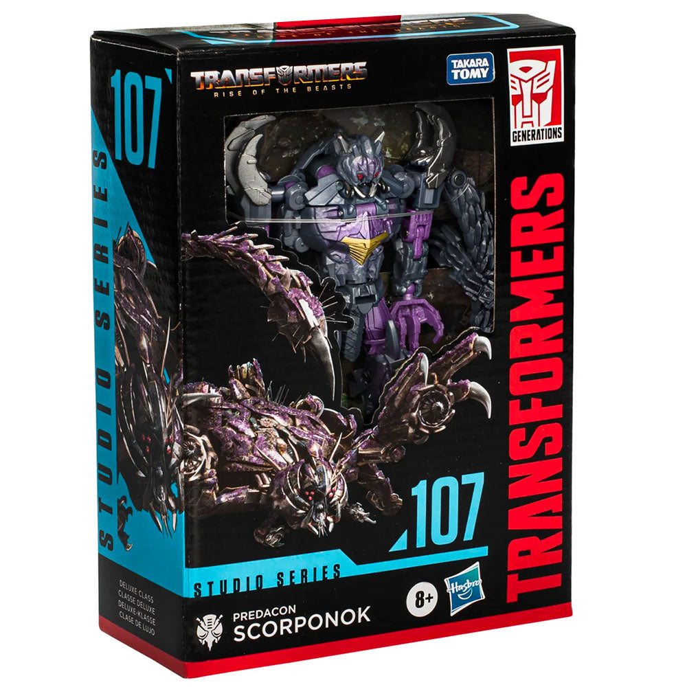 Buy Transformers Studio Series 107 Scorponok Deluxe ROTB Movie Toy ...
