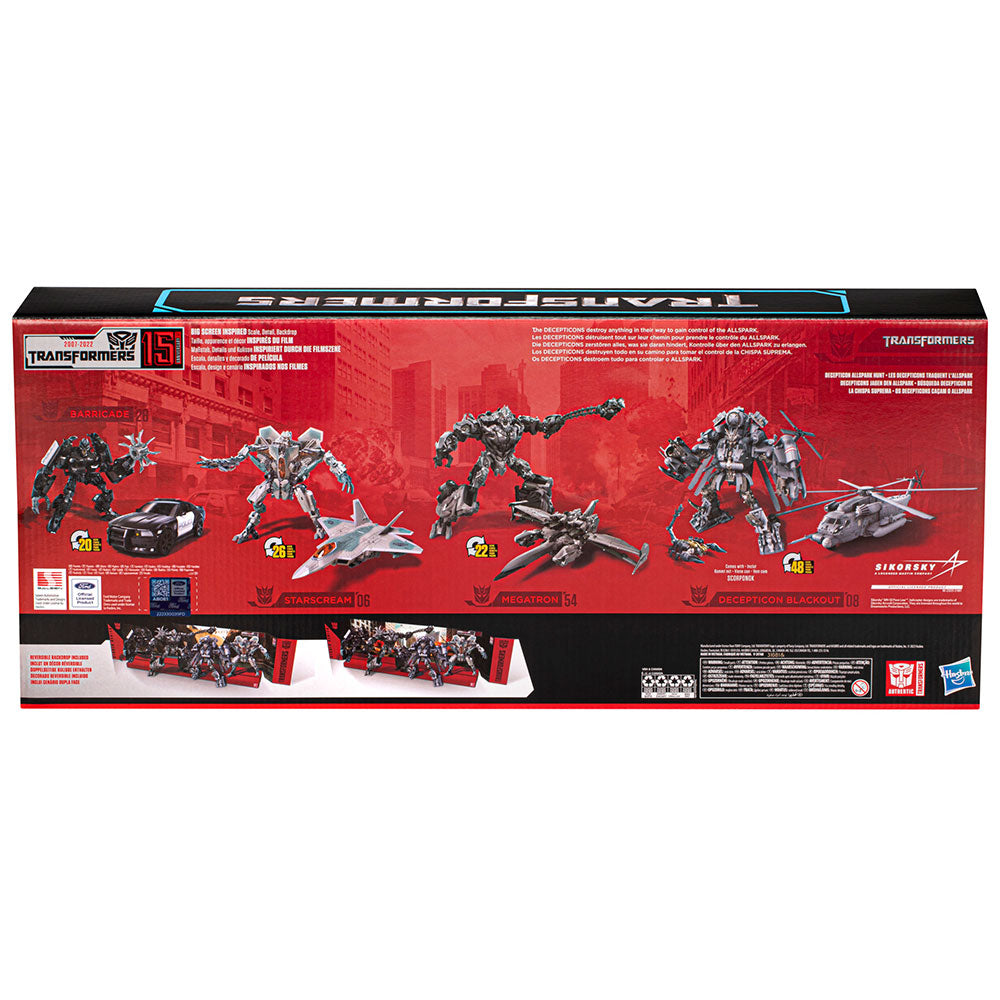 Transformers 2007 Movie Studio Series 15th Anniversary Giftset 4-pack ...