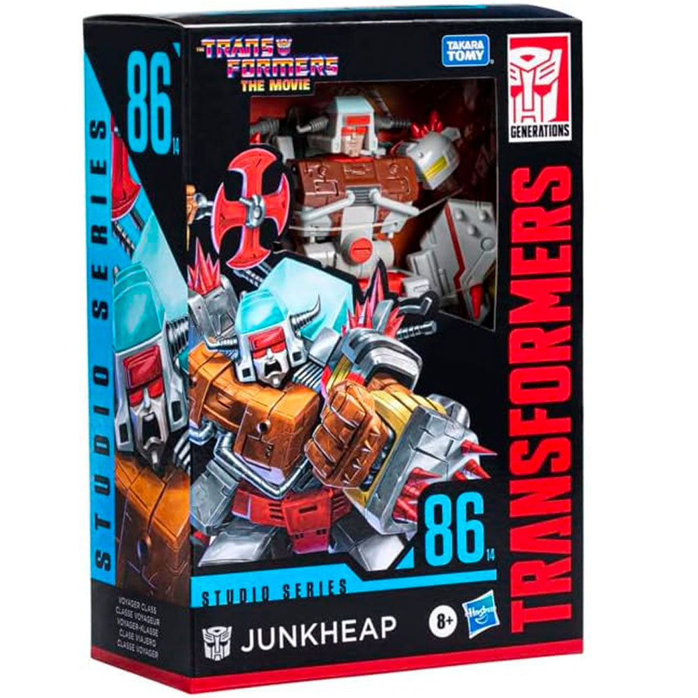 Transformers Studio Series 86-14 Junkheap Voyager Toy TFTM Animated ...