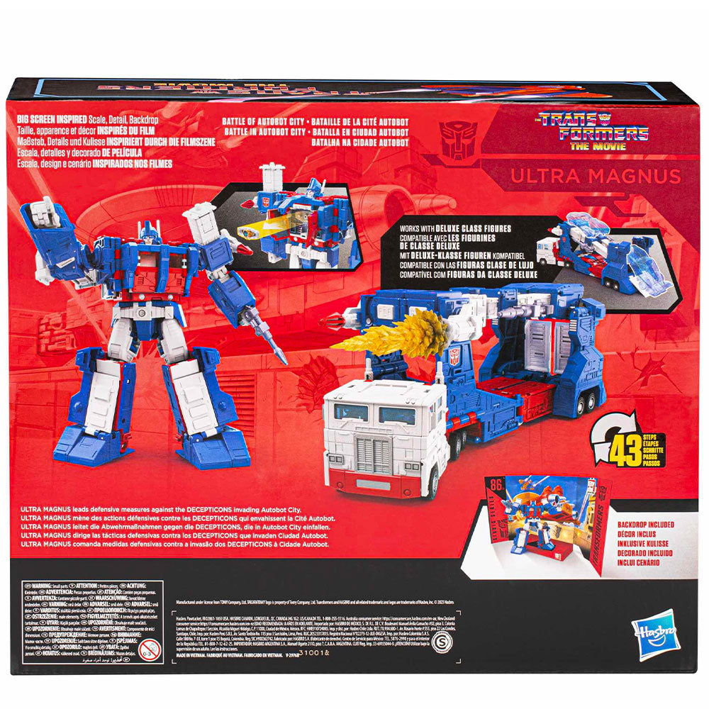 Transformers Studio Series 86-21 Ultra Magnus Commander Action Figure ...