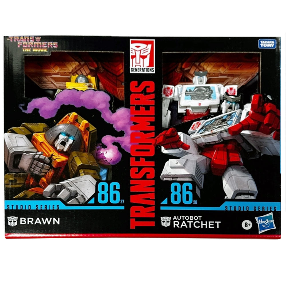 Transformers Studio Series 86-27 Brawn 86-28 Ratchet TFTM Dying 2-Pack ...