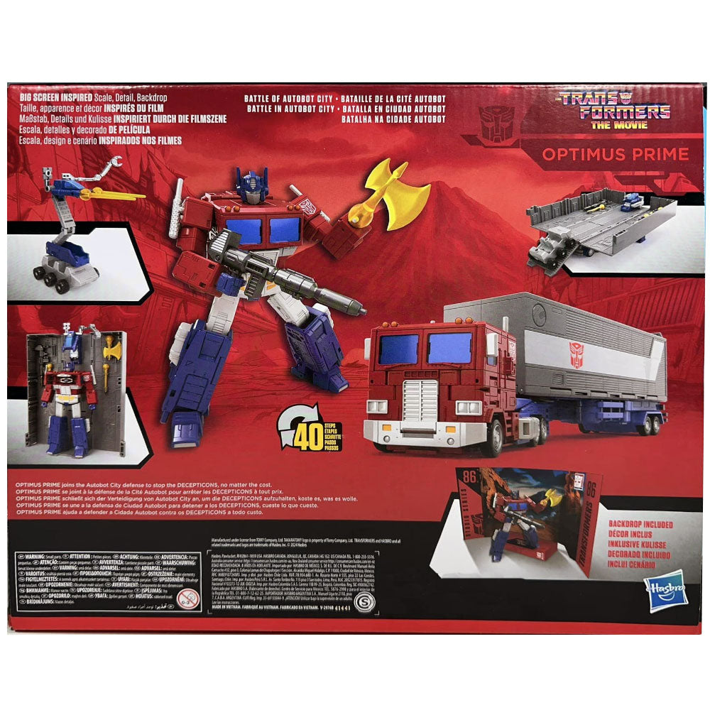 Transformers Studio Series 86-31 Optimus Prime Commander Action Figure ...