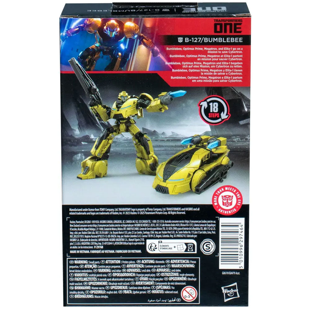 Buy Transformers Studio Series TFONE B-127 Bumblebee Deluxe Yellow Toy ...