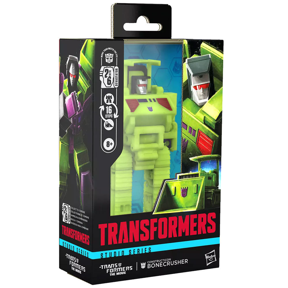 Transformers Movie Studio Series Constructicon Bonecrusher deluxe TFTM ...