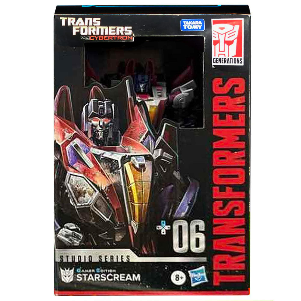 Transformers Studio Series +06 Gamer Edition Starscream Voyager Seeker ...