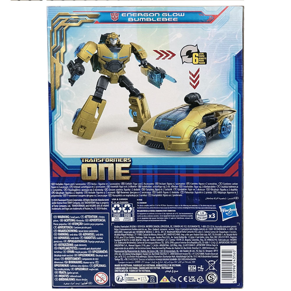 Transformers One Movie Energon Glow Bumblebee B-127 Walmart Exclusive ...