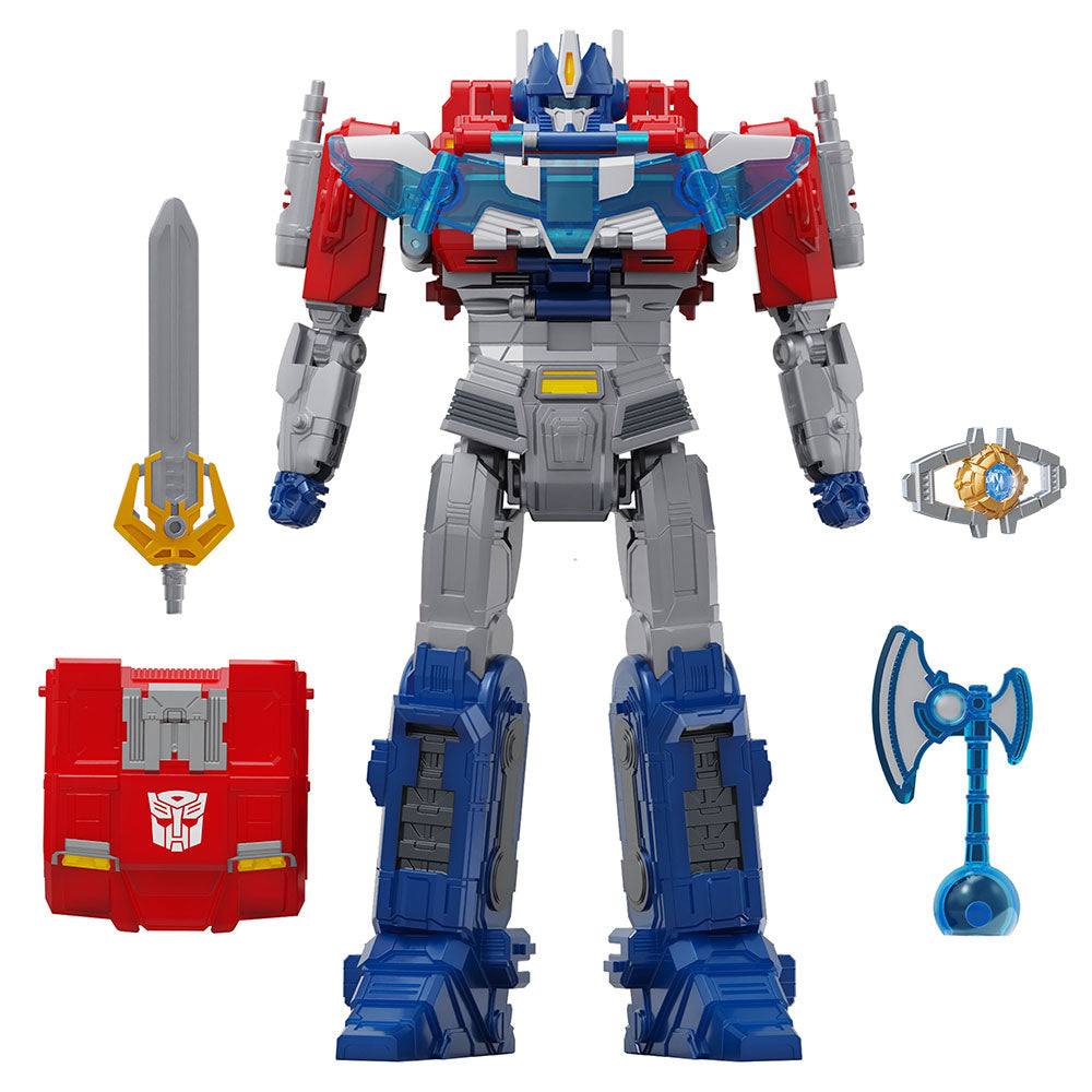 Transformers One Movie Power Flip Optimus Prime Orion Pax Giant Robot ...