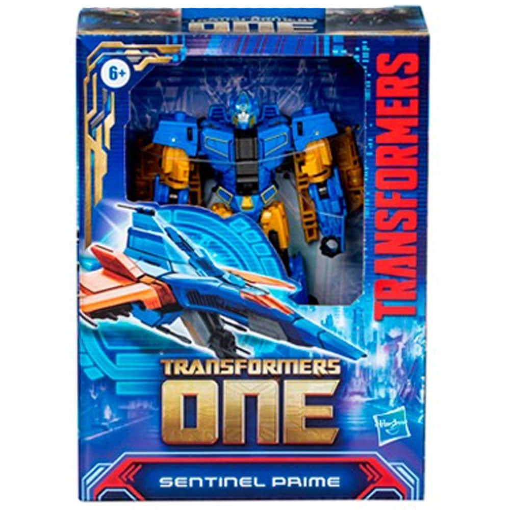 Buy Transformers One Movie Sentinel Prime Changer Blue Jet Robot Toy ...