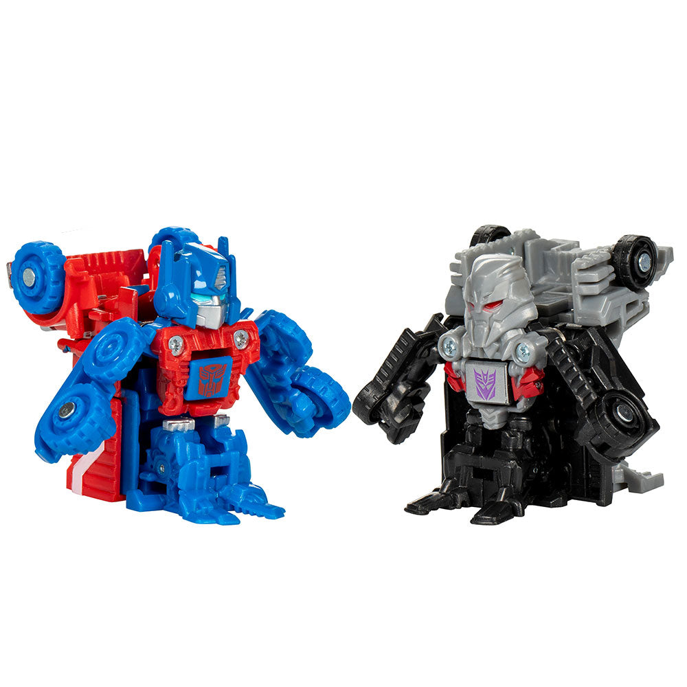 Transformers One Movie Optimus Prime Megatron Race Changers 2-Pack Toy ...