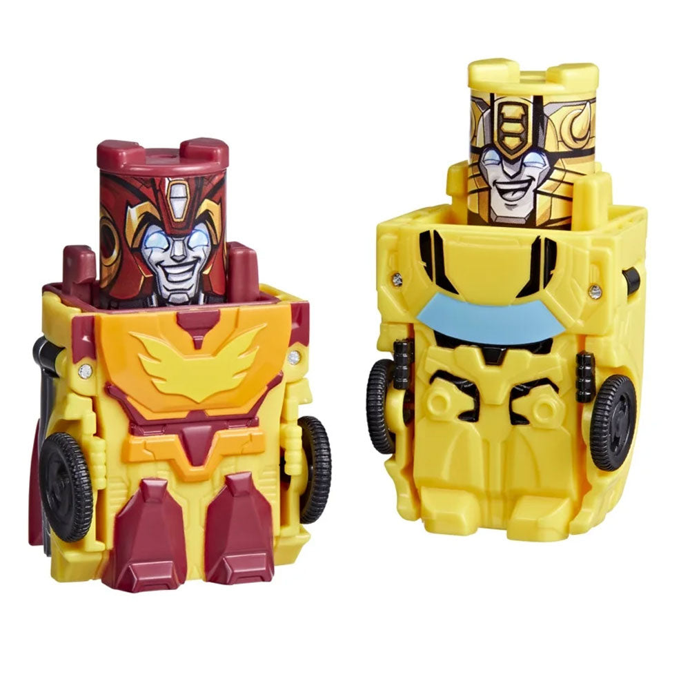 Transformers Swapticons Autobot Hot Rod & Bumblebee 2-Pack Robot Toys ...