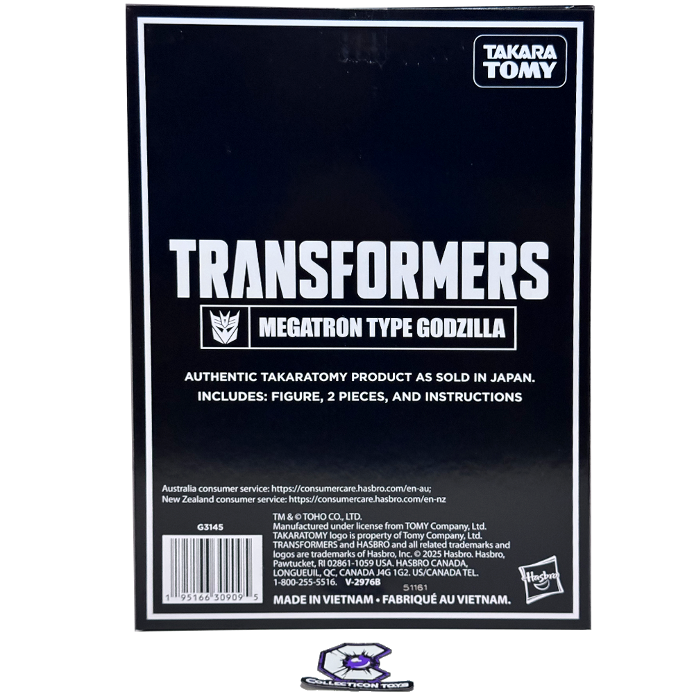 Transformers Synergenex Megatron Godzilla Type Kaiju Robot Hasbro USA ...