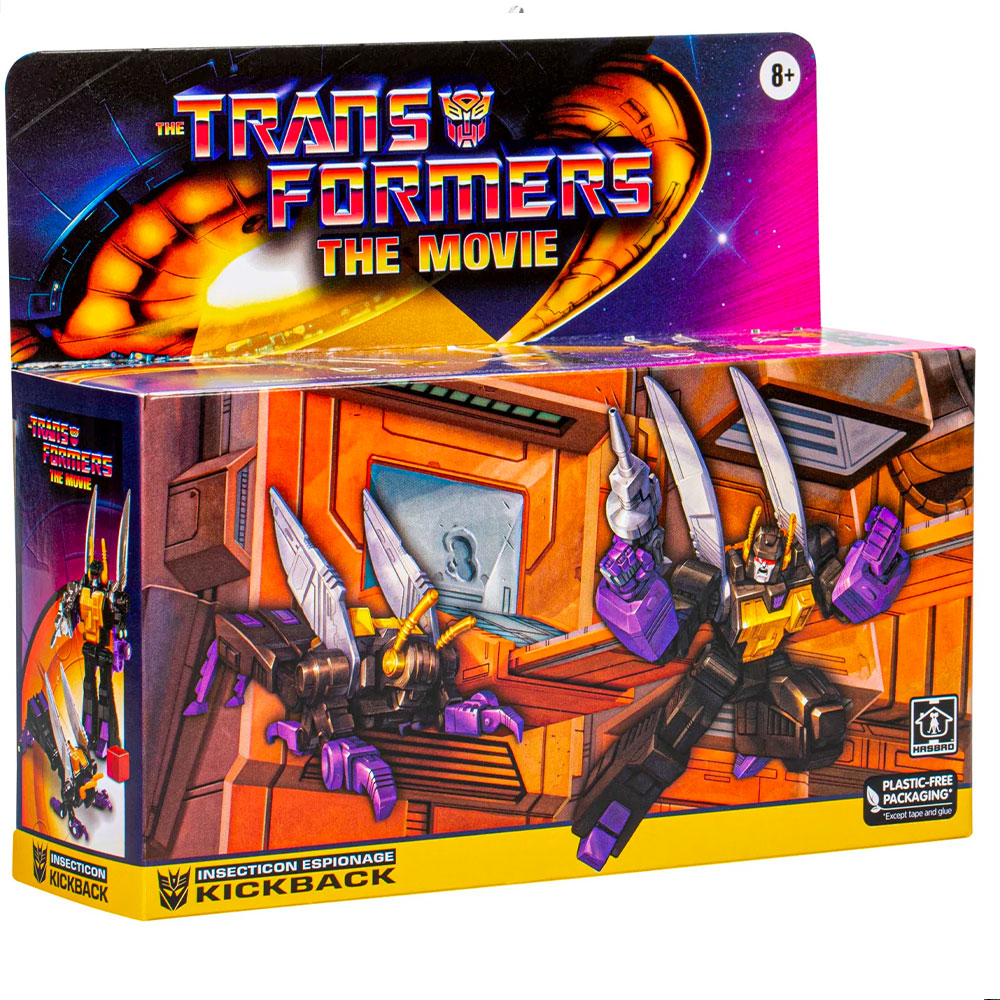 Transformers Retro TF:TM G1 Kickback Anime Insecticon reissue Walmart ...