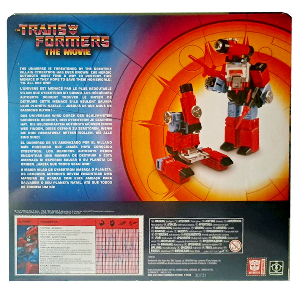 Transformers Retro TF:TM G1 Perceptor Anime reissue Walmart Exclusive ...