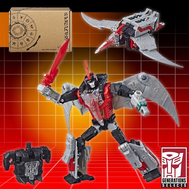 Transformers Generations Selects Red Dinobot Swoop - Deluxe ...