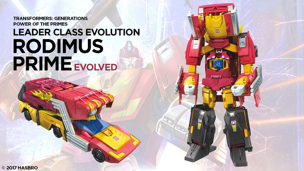Buy Transformers Power of the Primes Evolution Rodimus Prime - Leader ...
