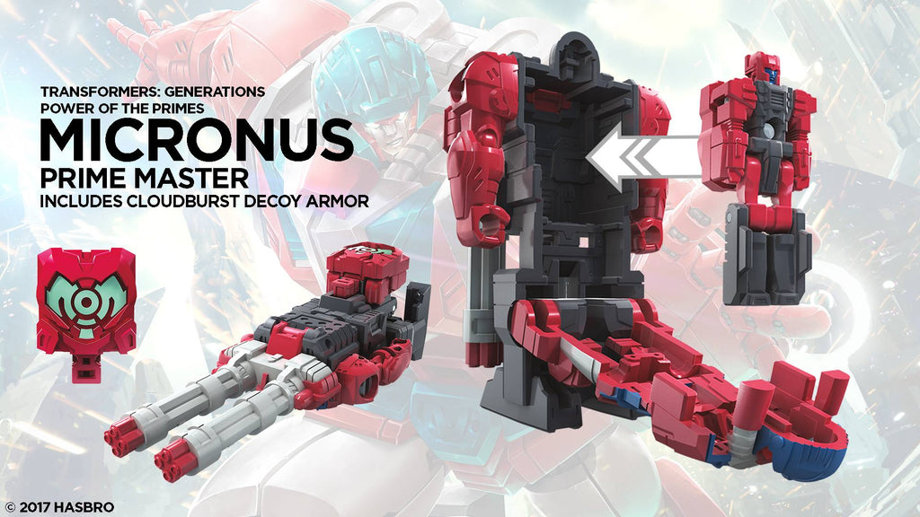 Buy Power of the Primes Micronus Prime Master (Cloudburst) Toy Figure ...