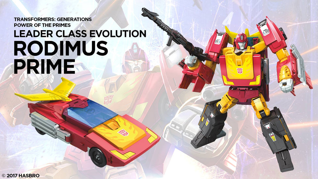 Buy Transformers Power of the Primes Evolution Rodimus Prime - Leader ...