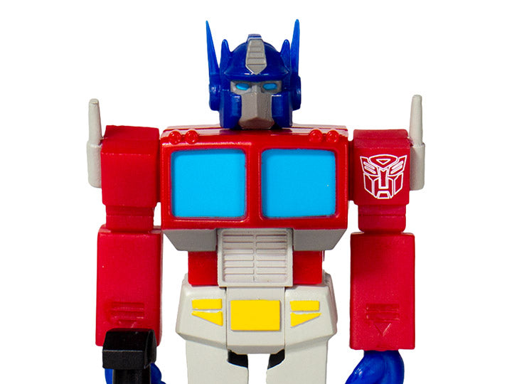 Super 7 Transformers G1 Optimus Prime - ReAction Figure 3 3/4 inch Toy ...