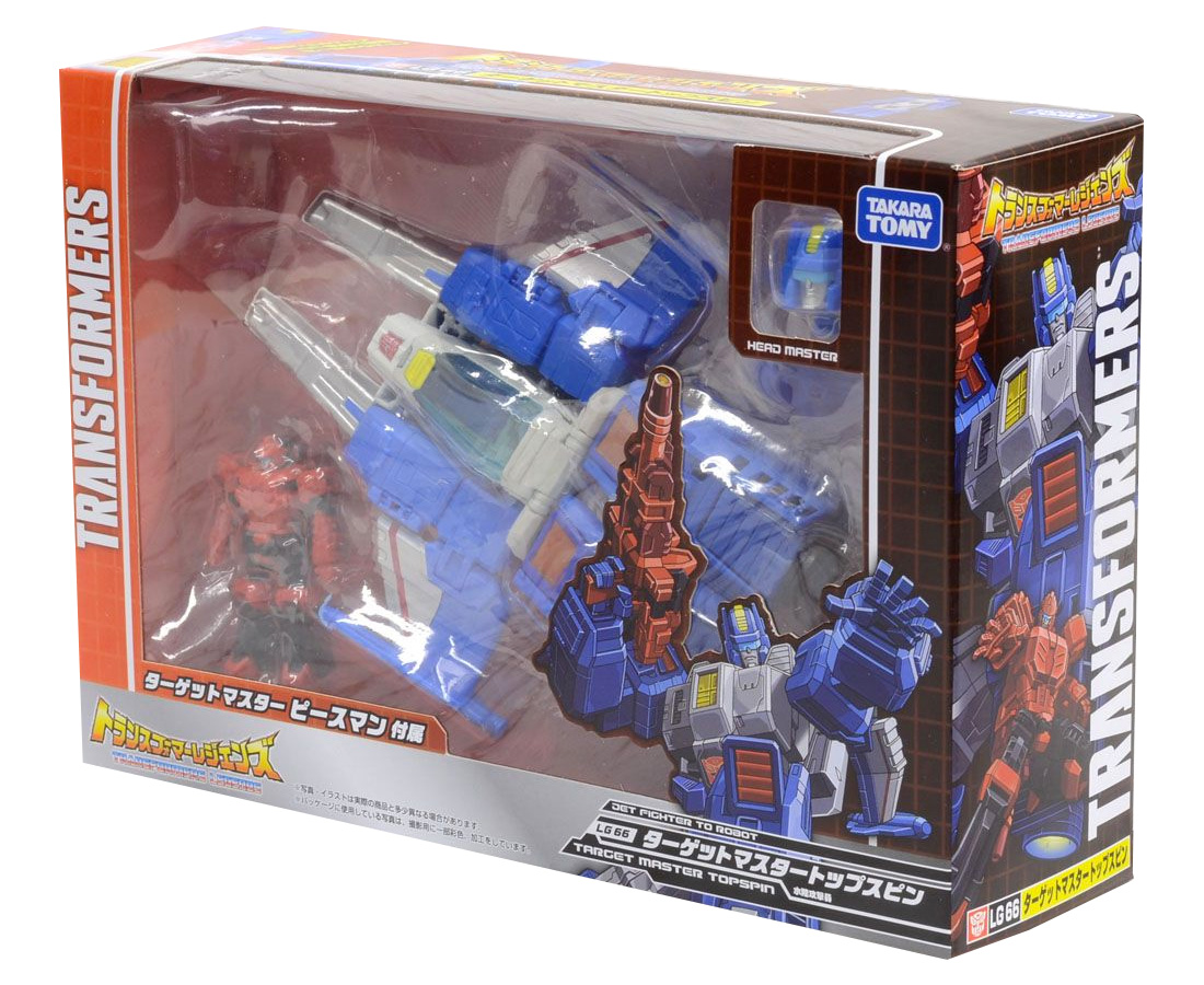 Buy Transformers Legends LG66 Targetmaster Topspin Deluxe Japan Figure ...