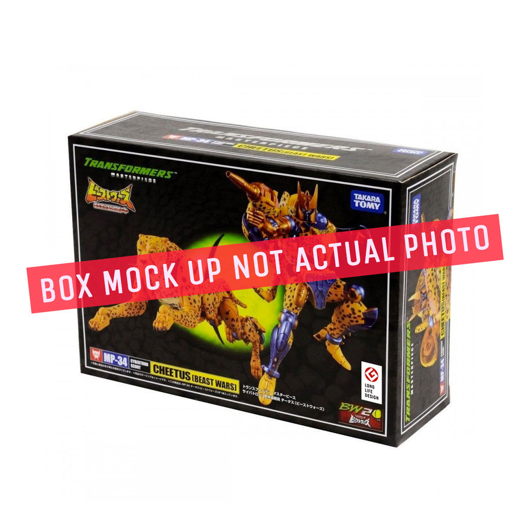 Transformers Masterpiece MP-34 Cheetus (Cheetor) Reissue – Collecticon Toys