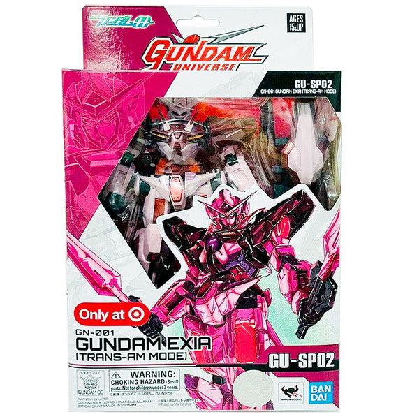 Gundam Universe GU-SP02 GN-001 Gundam Exia Trans-Am Mode Target Toy – Collecticon Toys