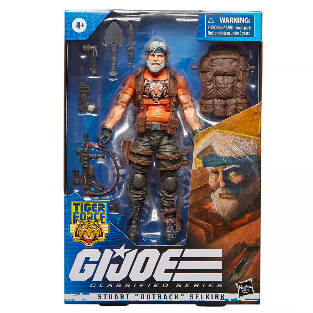 G.I. Joe Classified Series 39 Tiger Force Stuart Outback Selkirk Toy ...