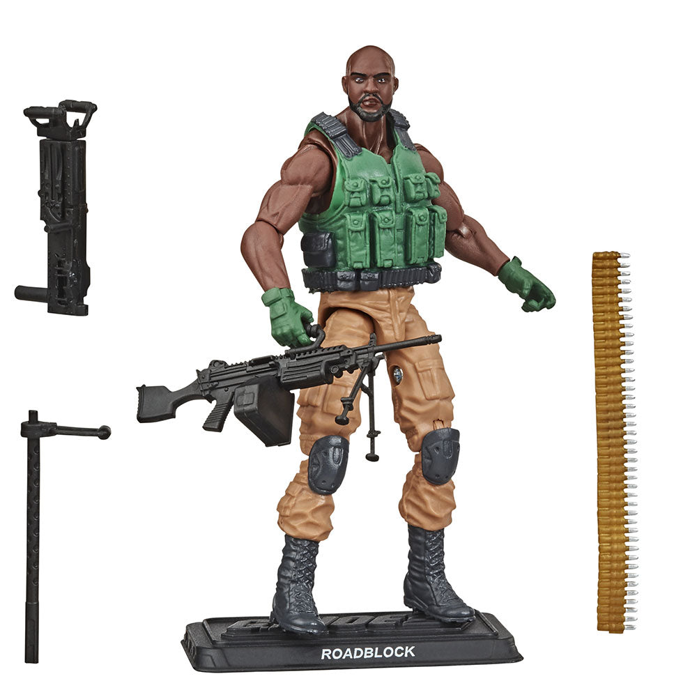G.I. Joe Vintage Retro Roadblock 3.75-inch reissue Walmart exclusive ...