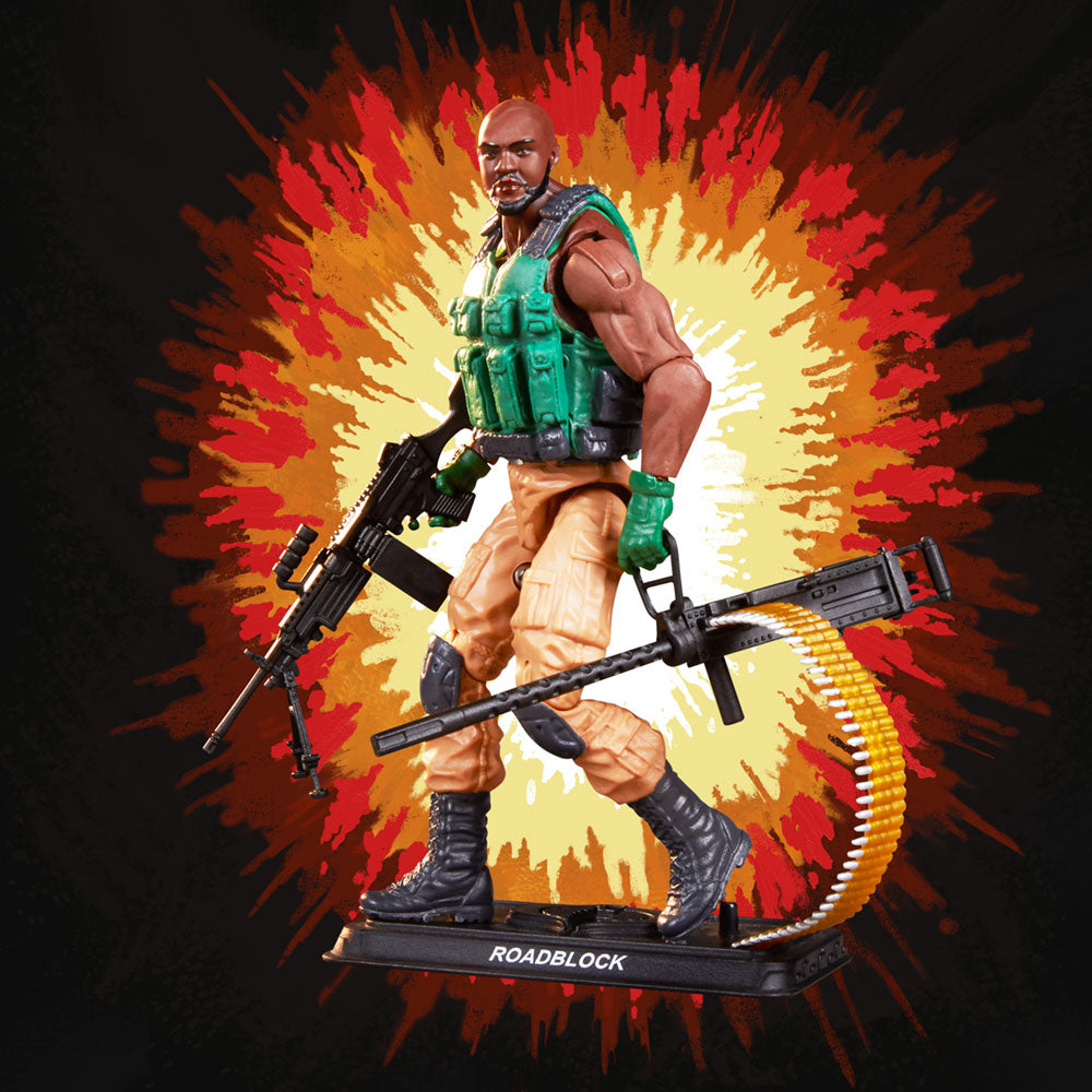 G.I. Joe Vintage Retro Roadblock 3.75-inch reissue Walmart exclusive ...