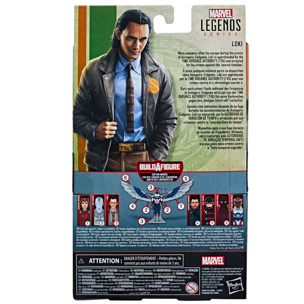 Marvel Legends Series Disney+ Loki Variant Tom Hiddleston TV Show Toy ...