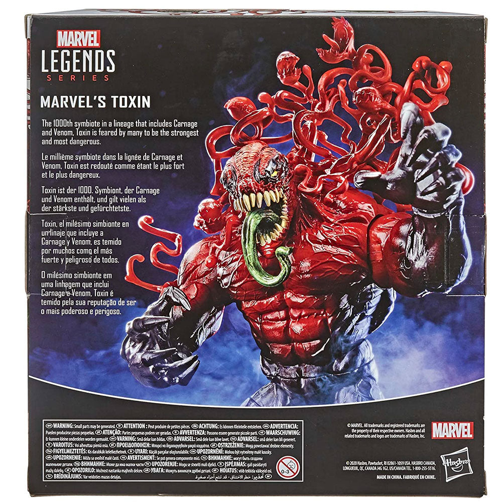 Marvel Legends Series Deluxe Toxin Build-a-figure action figure Toy ...
