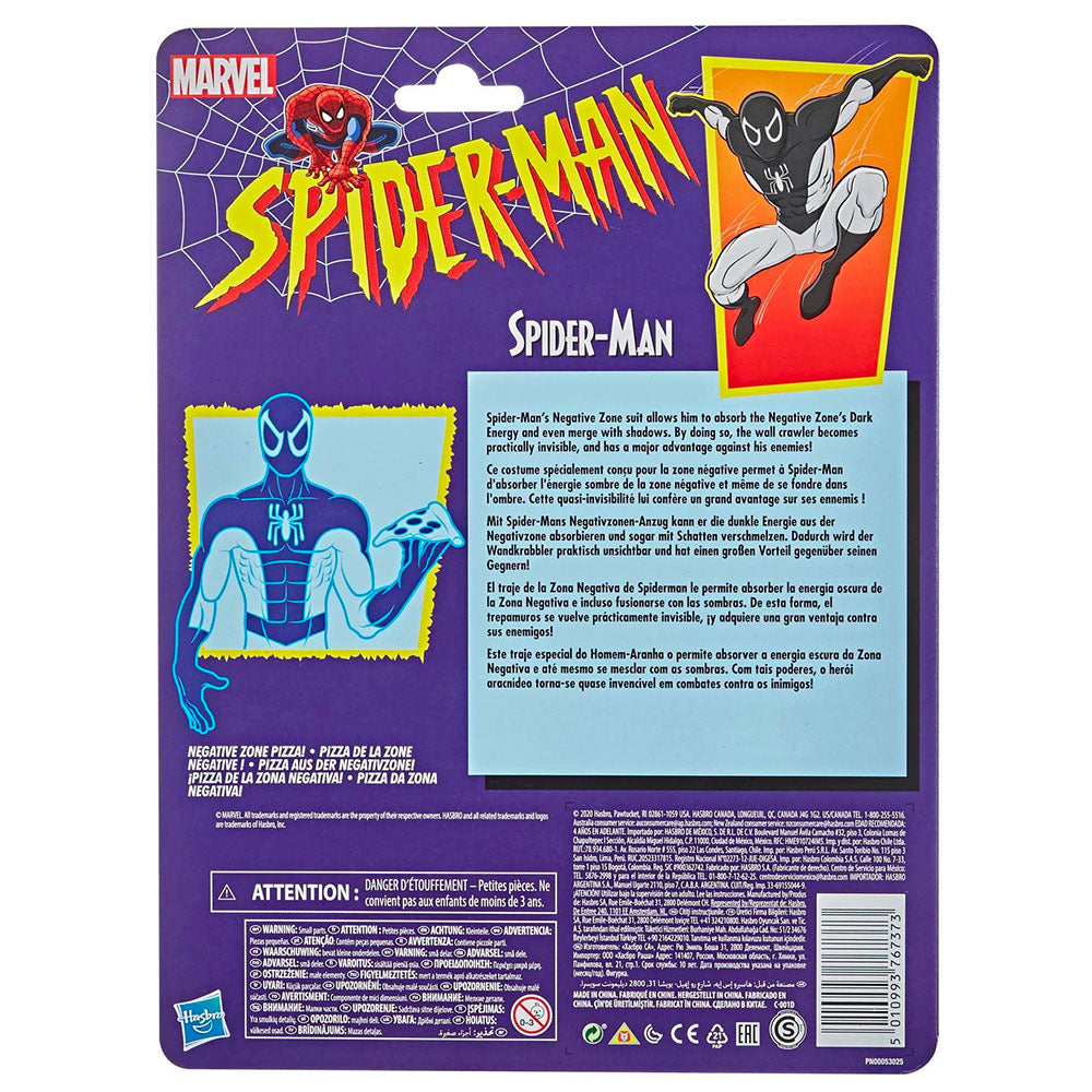 Marvel Legends Series Vintage Collection Spider-man Negative Zone Toy ...