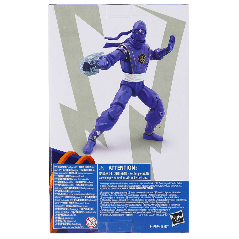 Buy Power Rangers Lightning Ninja MMPR Blue Ranger Action Figure Toy ...