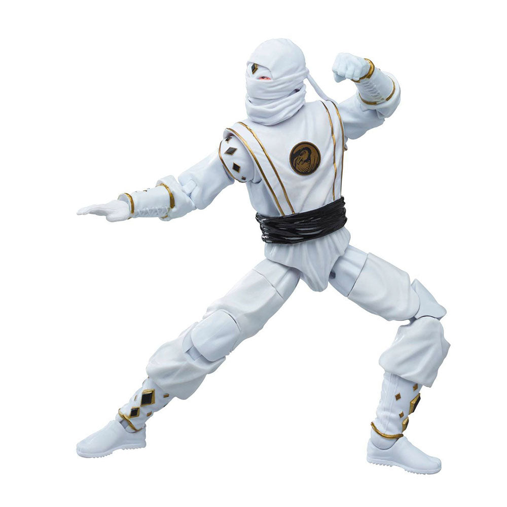 Buy Power Rangers Lightning Ninja MMPR White Ranger Action Figure Toy ...