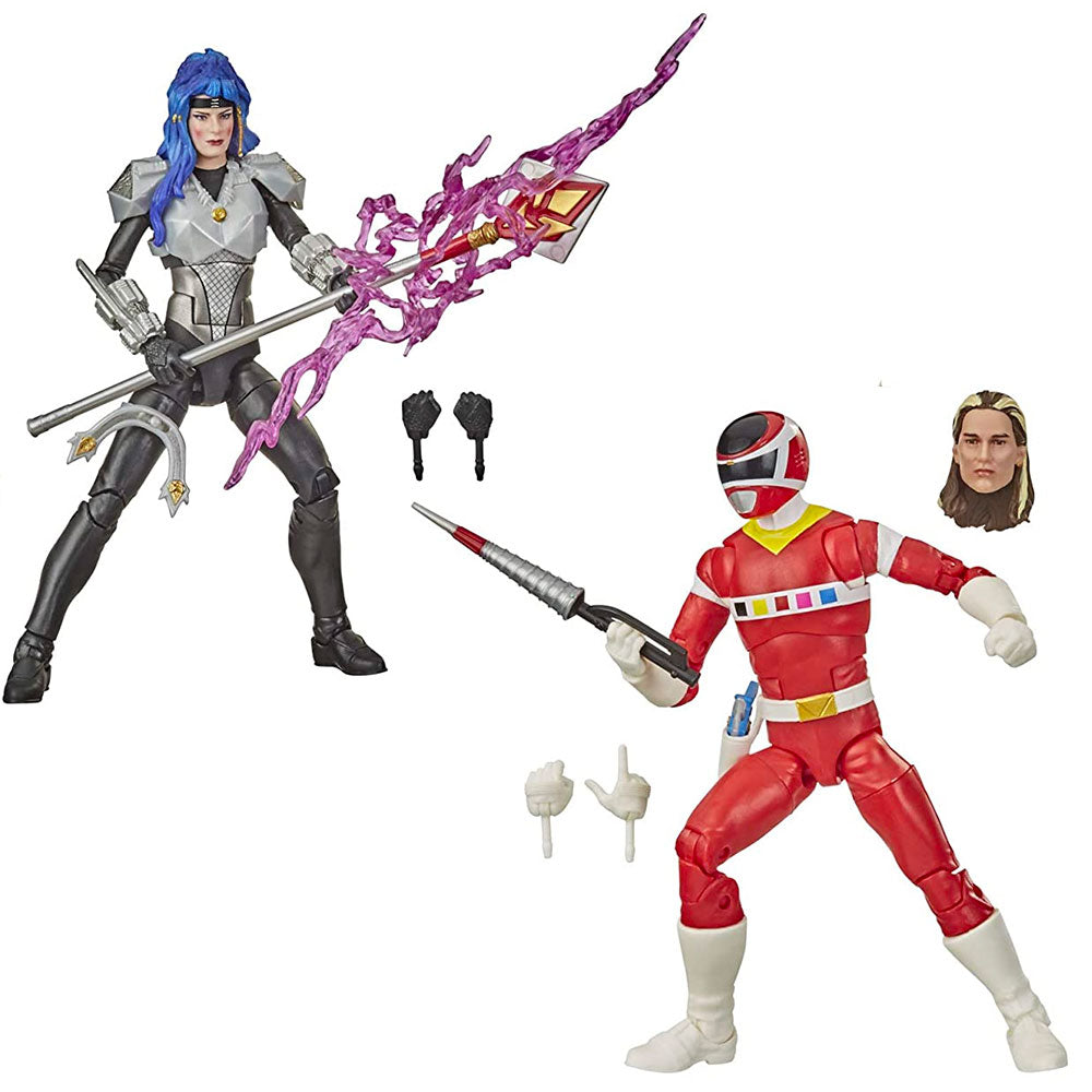 Power Rangers Lightning Spectrum In Space Red Ranger vs Astronema Set ...