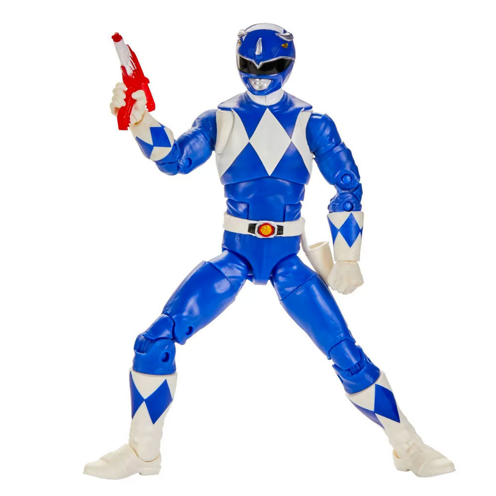 Power Rangers Lightning Collection Mighty Morphin Blue Ranger Toy ...