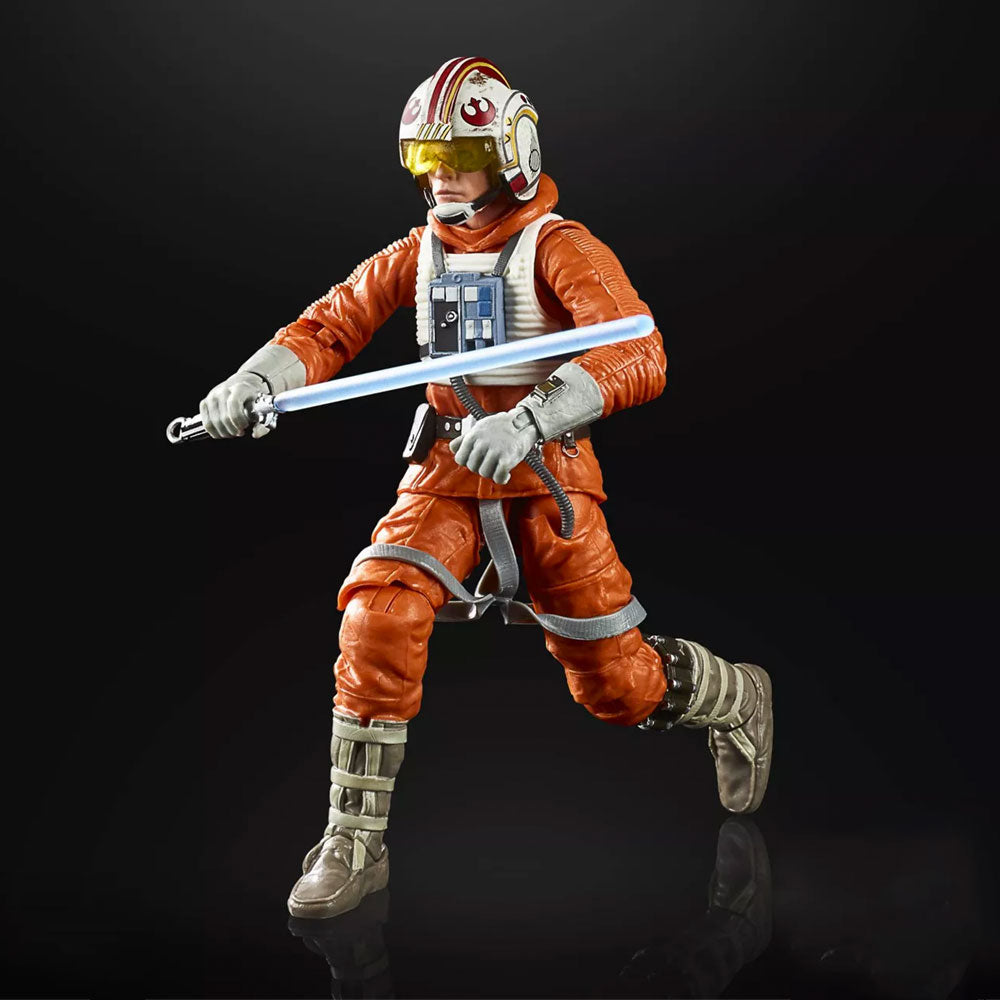 Star Wars Black Series 40th Anniversary Luke Skywalker Snowspeeder Toy ...