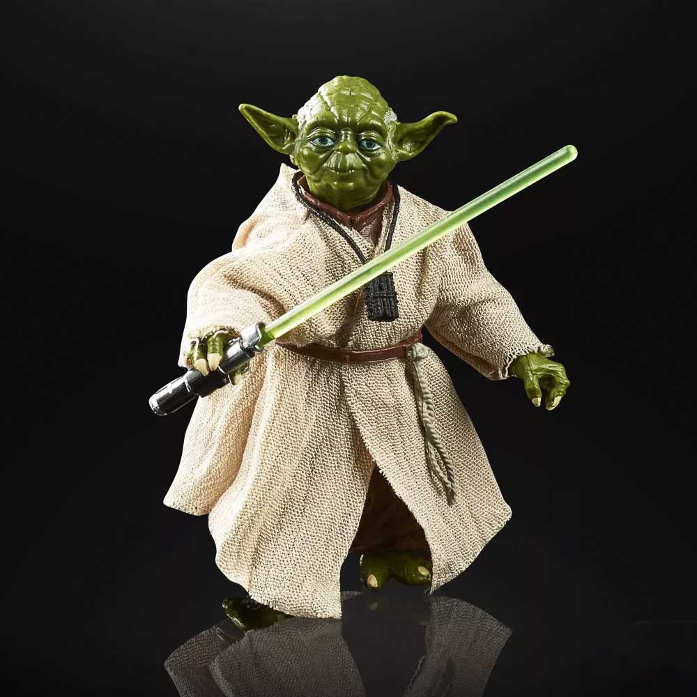 Star Wars Black Series 40th Anniversary Yoda Degobah Green Lightsaber ...