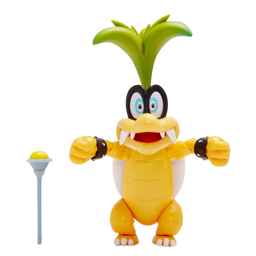 Jakks World of Nintendo Super Mario Iggy Koopa Kid with wand Toy ...