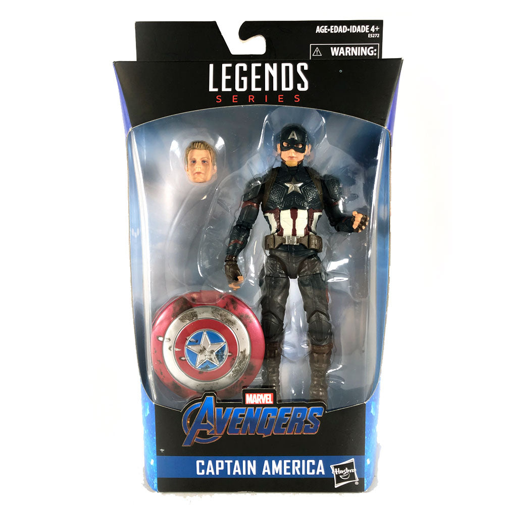 Buy Marvel Legends Series Worthy Captain America Avengers Endgame Toy ...