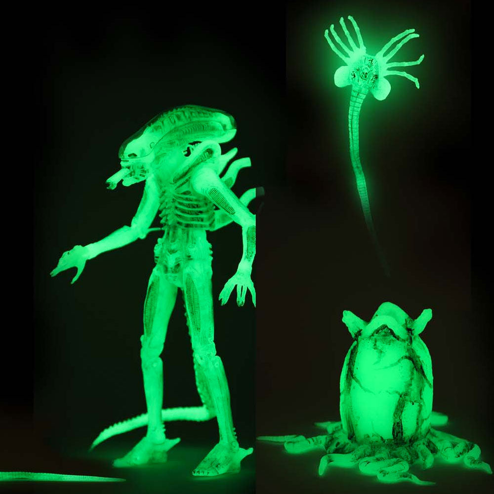 NECA SDCC 2020 Alien 40th Anniversary Big Chap Glow in the dark toy ...