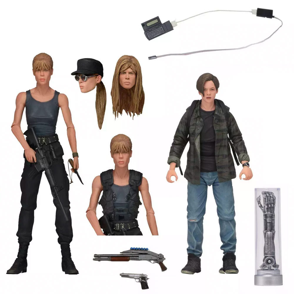 Buy NECA Terminator 2: Judgement Day Sarah & John Connor 2-pack Target ...