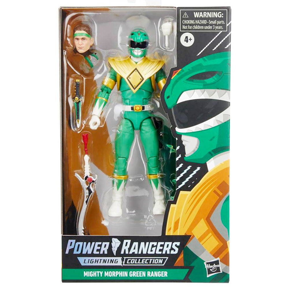 Power Rangers Lightning Collection Spectrum Series MMPR Green Ranger ...