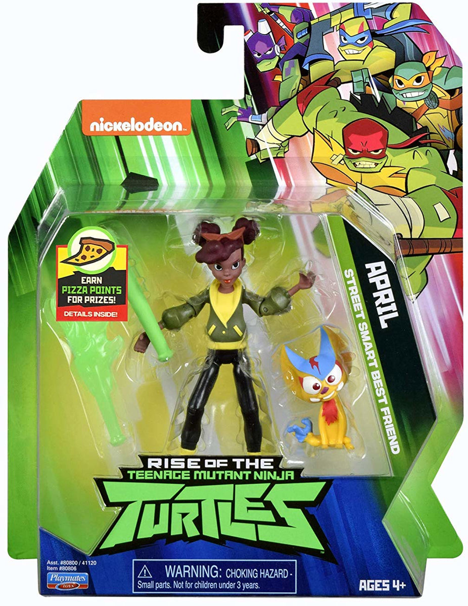 Playmates Rise of the Teenage Mutant Ninja Turtles April Toy ...