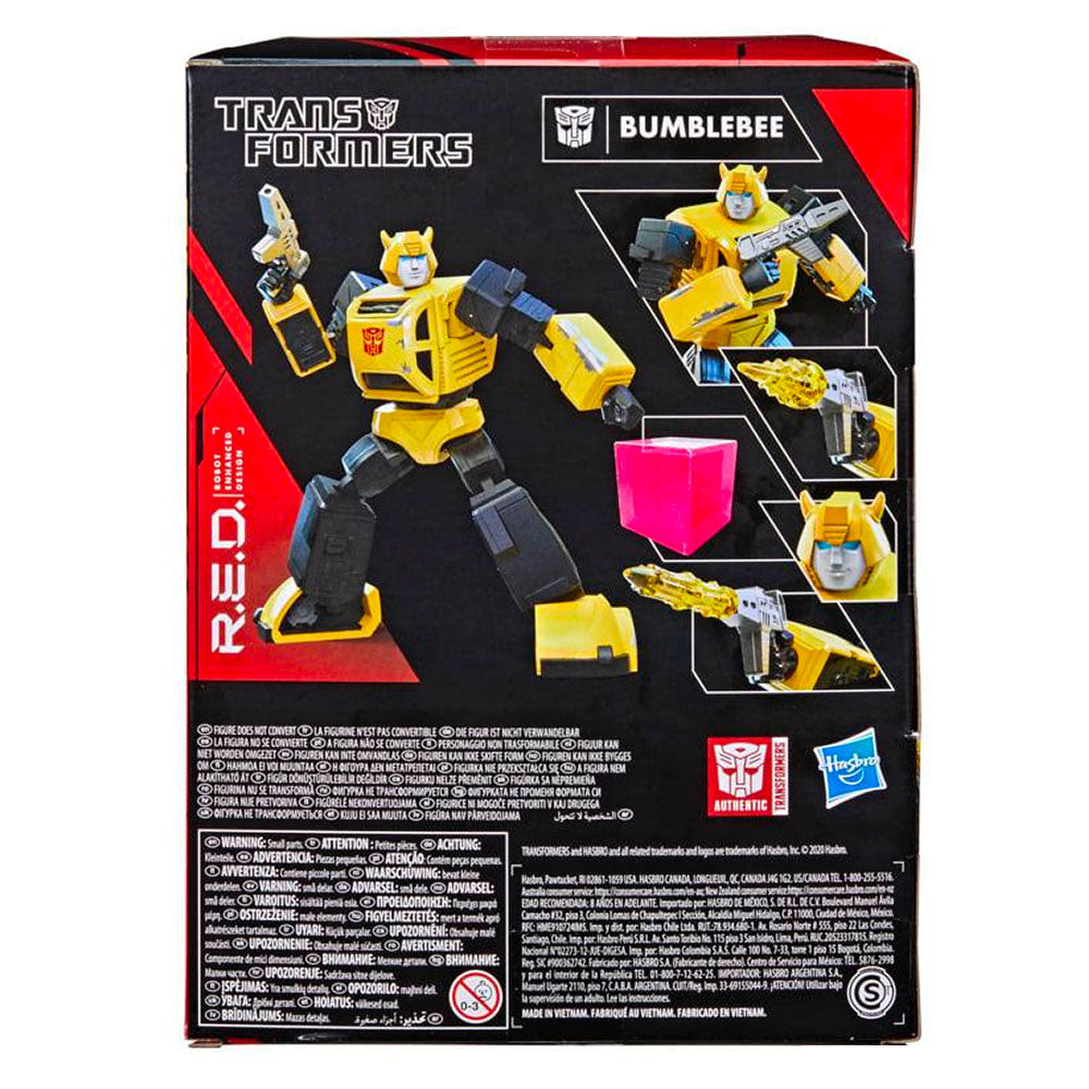 Transformers R.E.D Series G1 Bumblebee 6-inch action figure toy ...