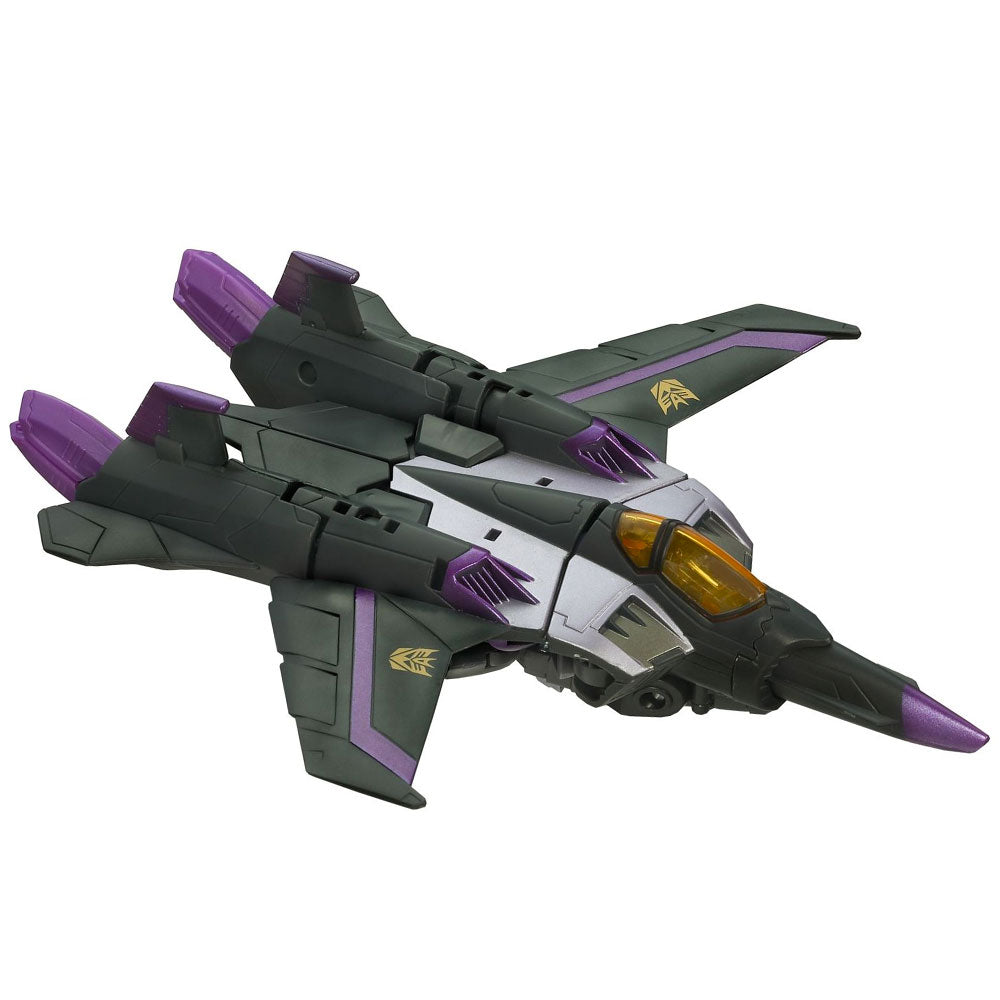 Buy Transformers Animated Voyager Decepticon Skywarp Black Jet Toy ...